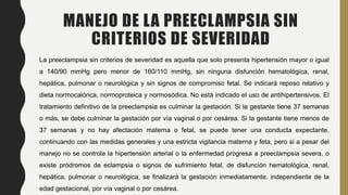 Sobrepeso y obesidad como factor de riesgo de preeclampsia | PPTX
