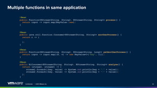 Event Streaming with Kafka Streams and Spring Cloud Stream | Soby ...
