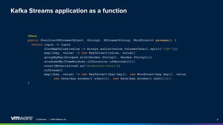 Event Streaming with Kafka Streams and Spring Cloud Stream | Soby Chacko, VMware | PPT