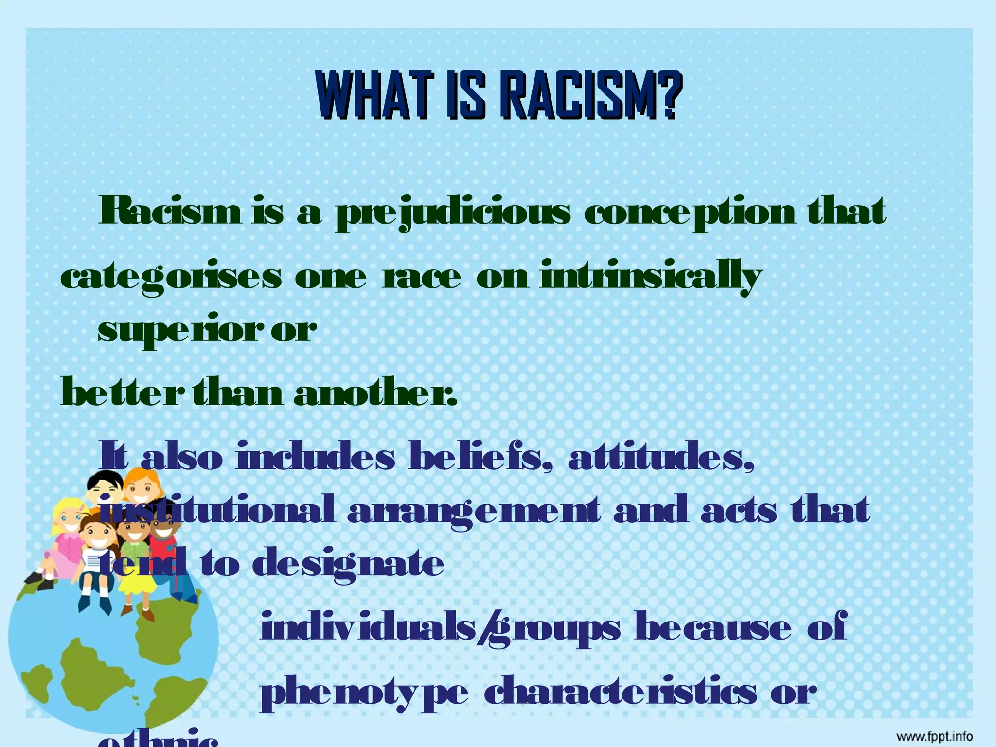 Racism in Global context | PPT