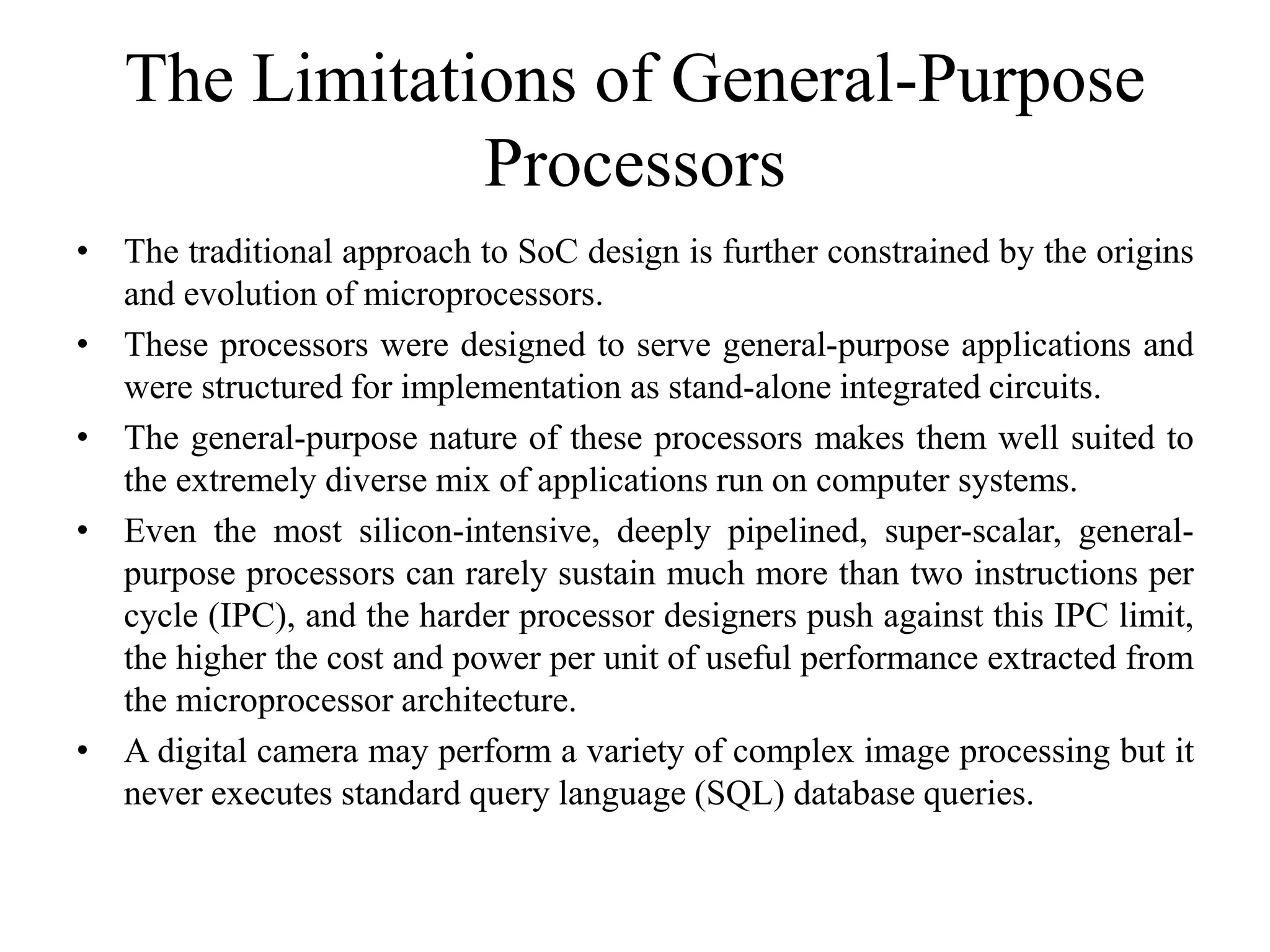 Performance and Flexibility for Mmultiple-Processor SoC Design | PPTX