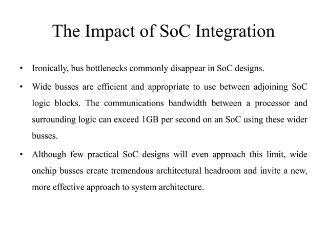 Performance and Flexibility for Mmultiple-Processor SoC Design | PPT