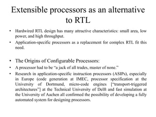 Performance and Flexibility for Mmultiple-Processor SoC Design | PPT