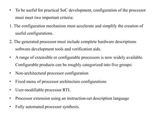 Performance and Flexibility for Mmultiple-Processor SoC Design | PPT