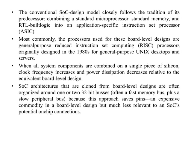 Performance and Flexibility for Mmultiple-Processor SoC Design | PPT ...