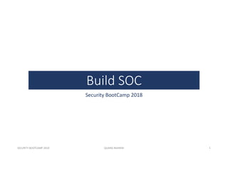 Build SOC | PPT