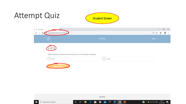 Quiz creation and Launching using Socrative | PDF | Educational ...