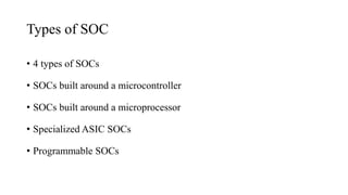 System On Chip (SOC) Verification Overview | PPTX