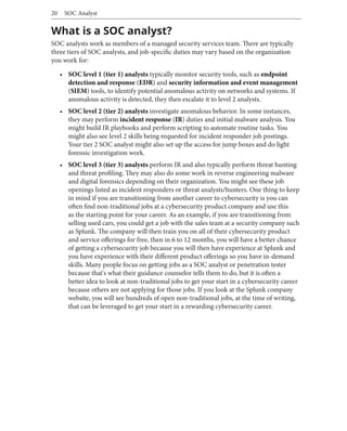 SOC Analyst Guide For Beginners SOC analysts work as members of a ...