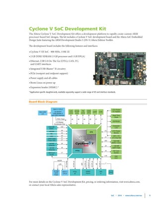 SoC - altera's user-customizable arm-based soc | PDF
