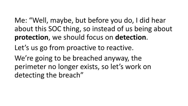 SOC: Use cases and are we asking the right questions? | PPTX ...