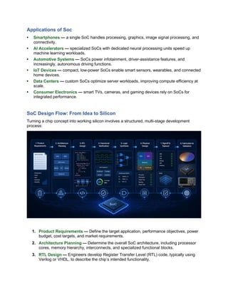 SoC Design Flow Explained: From Idea to Silicon | PDF