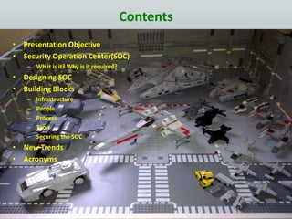 Security Operation Center - Design & Build | PPTX