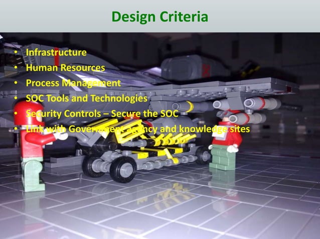 Security Operation Center - Design & Build | PPTX | IT and Internet ...