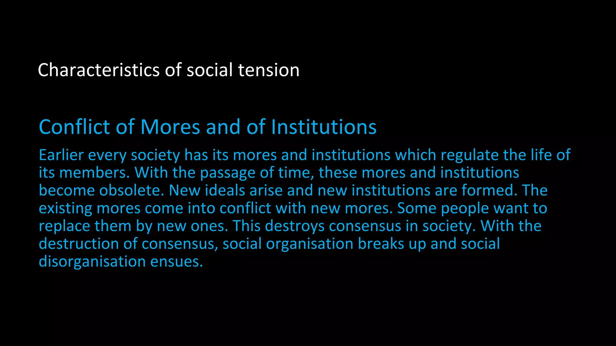 Social Tension | PDF