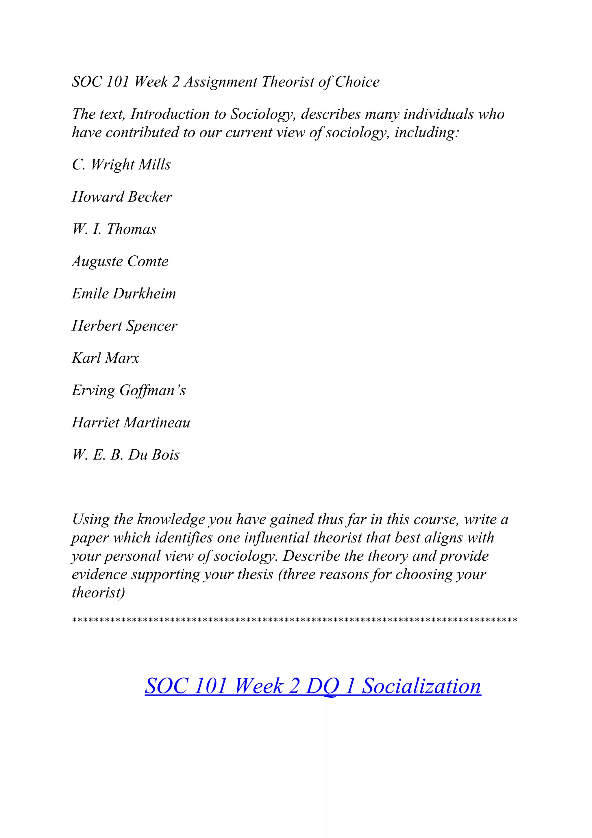 Soc 101 Effective Communication / snaptutorial.com