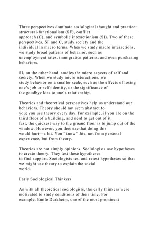 SOC 1010, Introduction to Sociology 1 Course Learning.docx