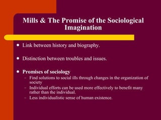 Sociology 101 09-10-2008 | PPT | Mental Health | Diseases and Conditions
