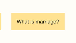 Family & Marriage, Sociology | PDF