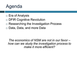 SOC2016 - The Investigation Labyrinth | PPTX