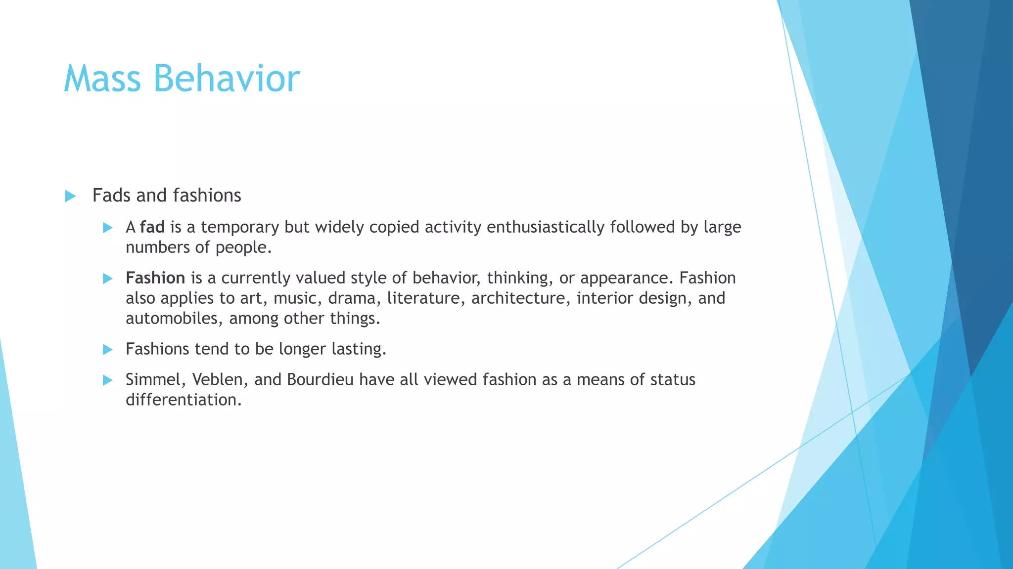 Soc 220 mass and movement | PPT