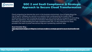 SOC 2 and SaaS Compliance- A Strategic Approach to Secure Cloud ...