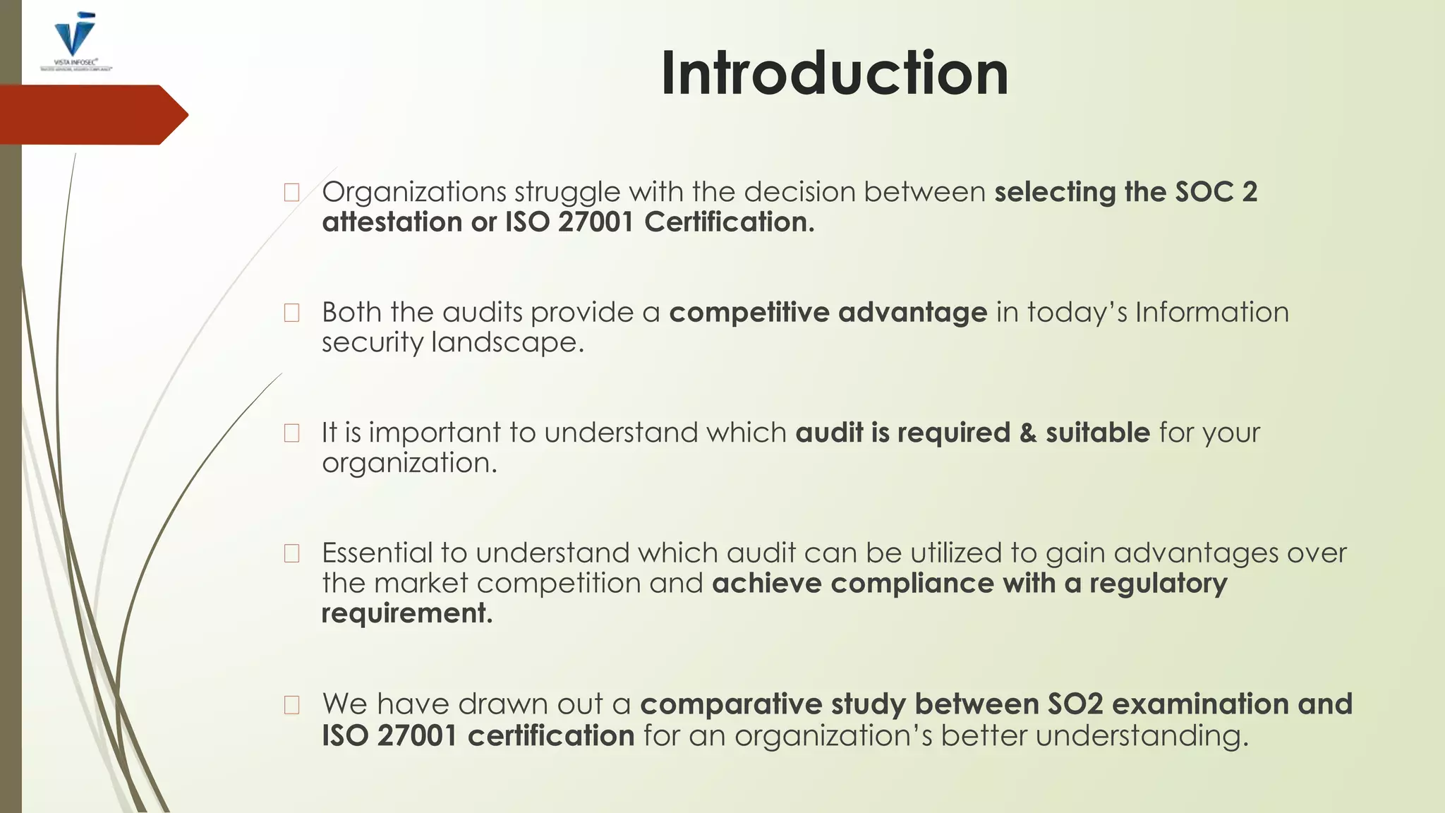 Soc 2 attestation or ISO 27001 certification - Which is better for ...