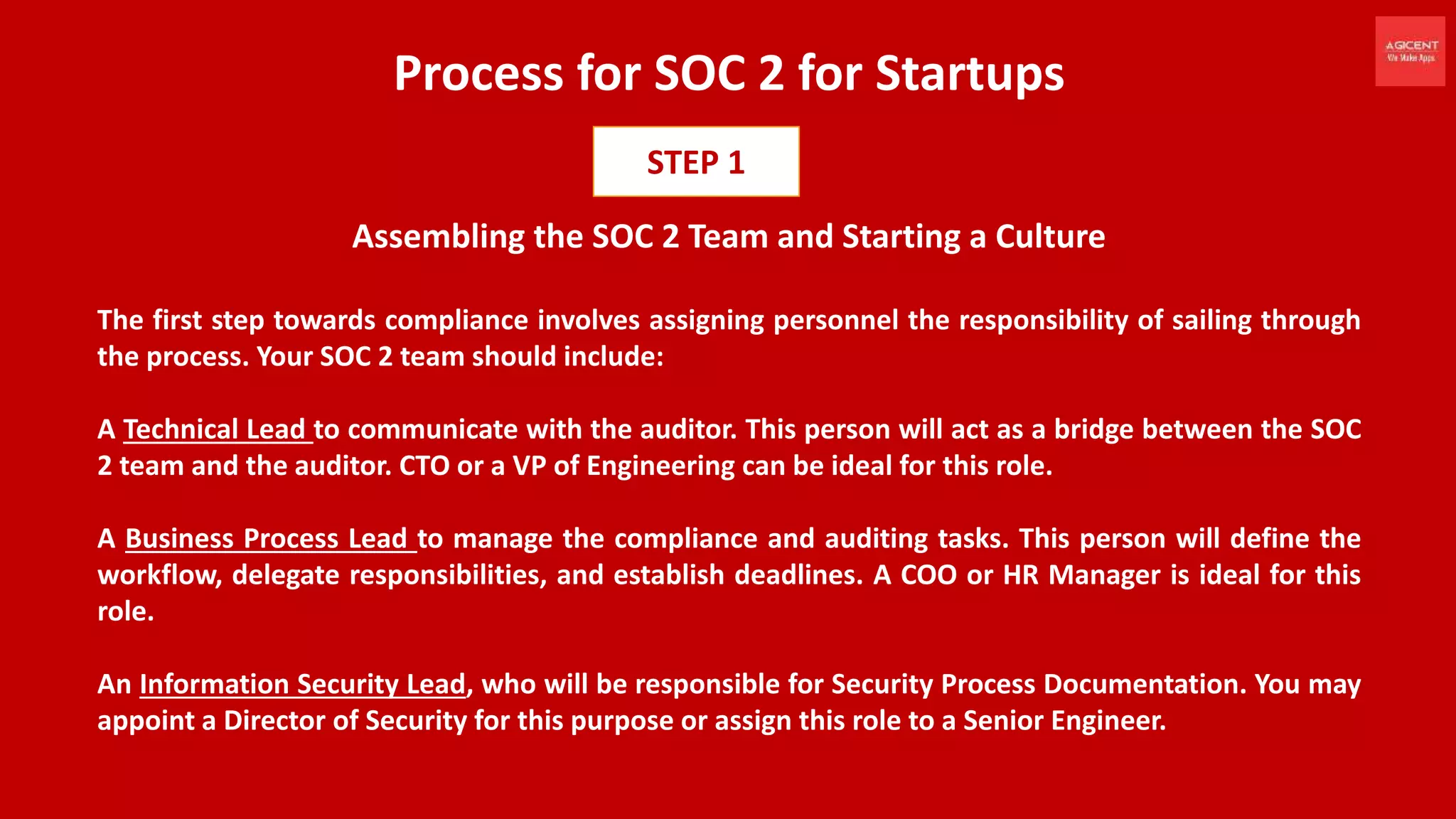 SOC 2 for Startups – A Complete Guide | PPTX