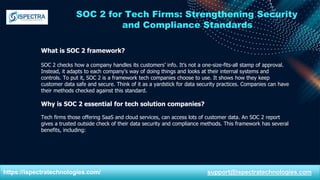 SOC 2 for Tech Firms- Strengthening Security and Compliance Standards | PDF
