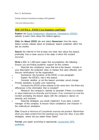 Soc 315 soc315 soc 315 best tutorials guide uopstudy.com