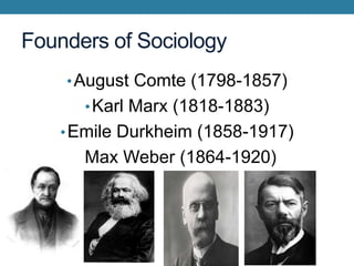 Soc 462, 2nd week slides | PPTX