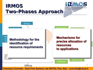 Virtualised e-Learning with Real-Time Guarantees on the IRMOS Platform | PPT