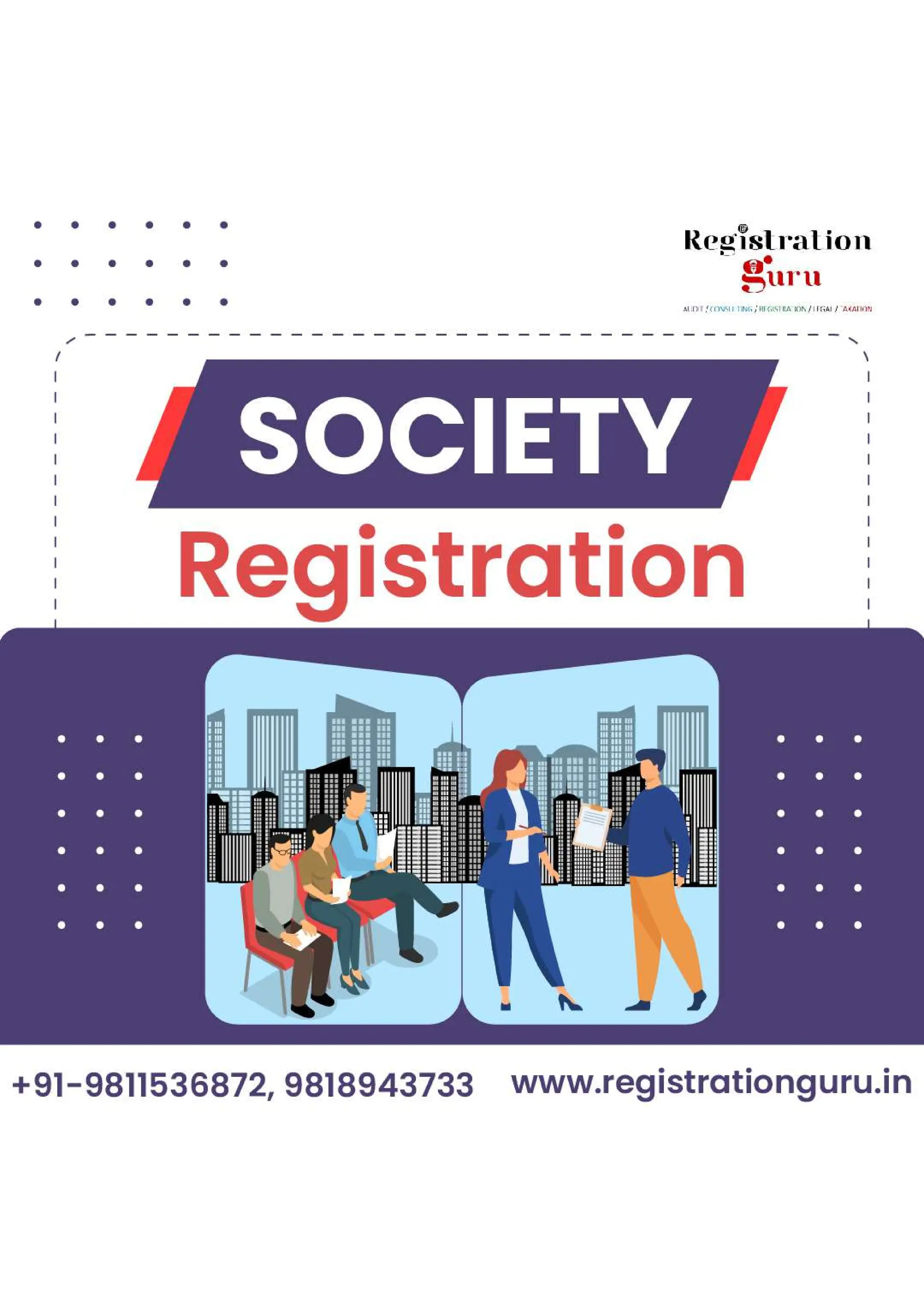 Society Registration Online in India with registrationguru | PDF