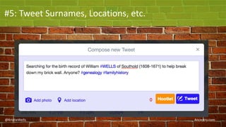 7 Ways to Build a Family Tree Using Social Media | PPT