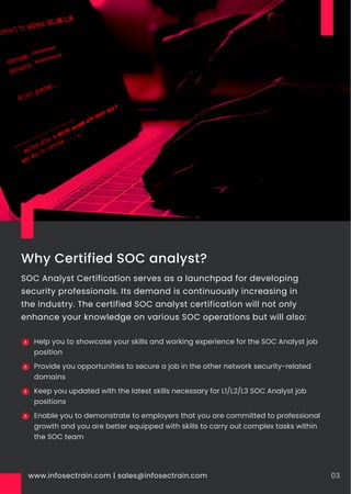 Soc analyst course content | PDF