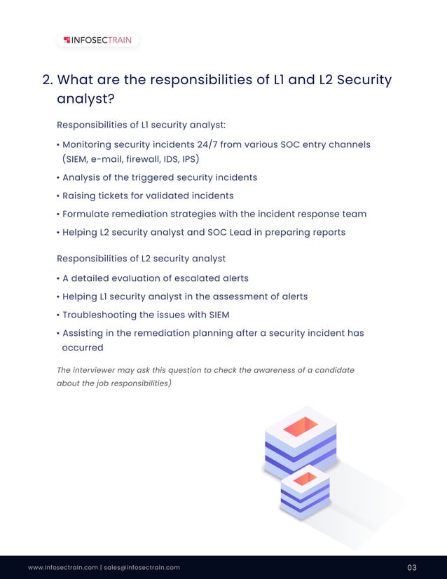 SOC Analyst Interview Questions & Answers.pdf | Internet | Computing