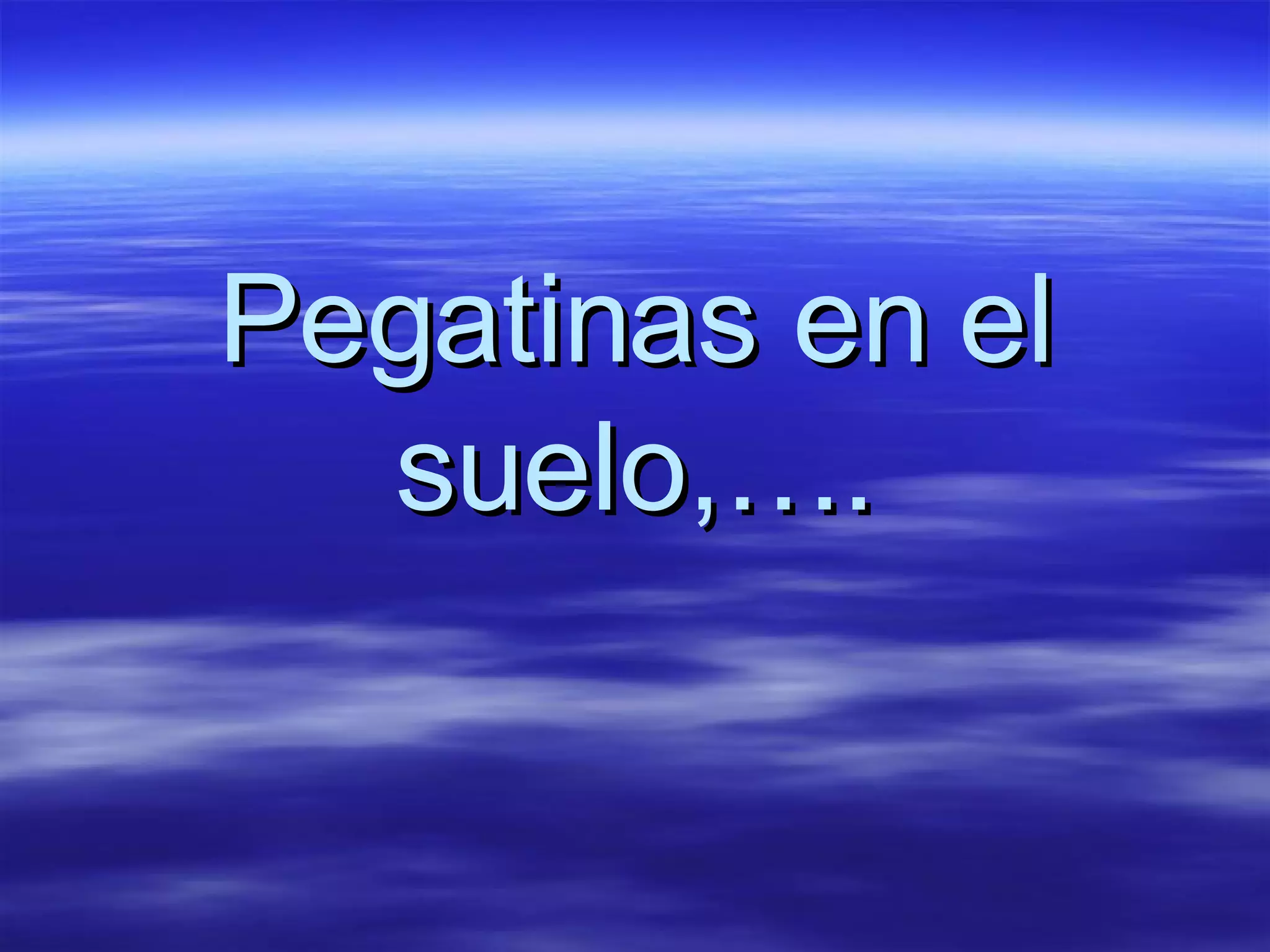 Socavones en el suelo | PPS