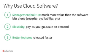 Lessons from Large-Scale Cloud Software at Databricks | PDF