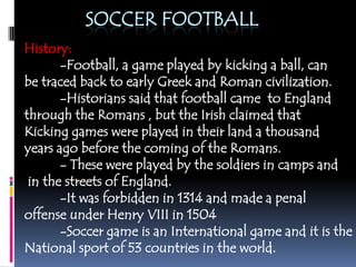 Soccer | PPTX