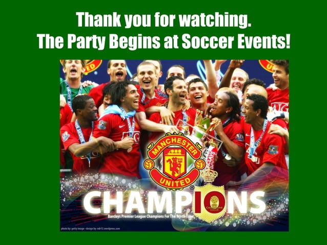 Soccer Events | PPT