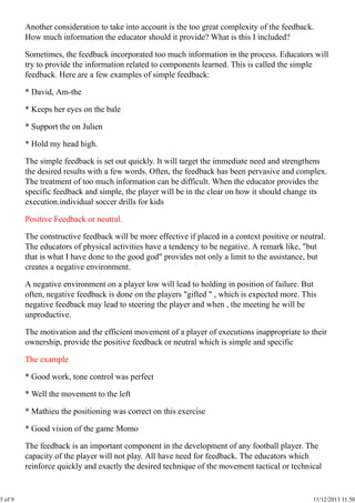 Soccer drills for kids | PDF