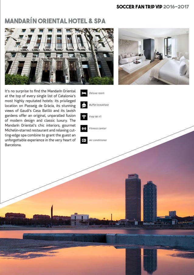Soccer Fan Trip VIP - FCBarcelona | PDF
