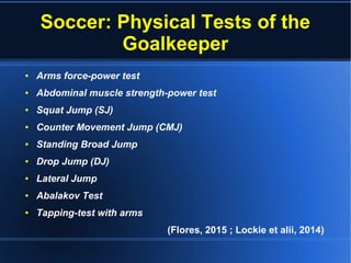 SOCCER: Training for Goalkeeper | ODP