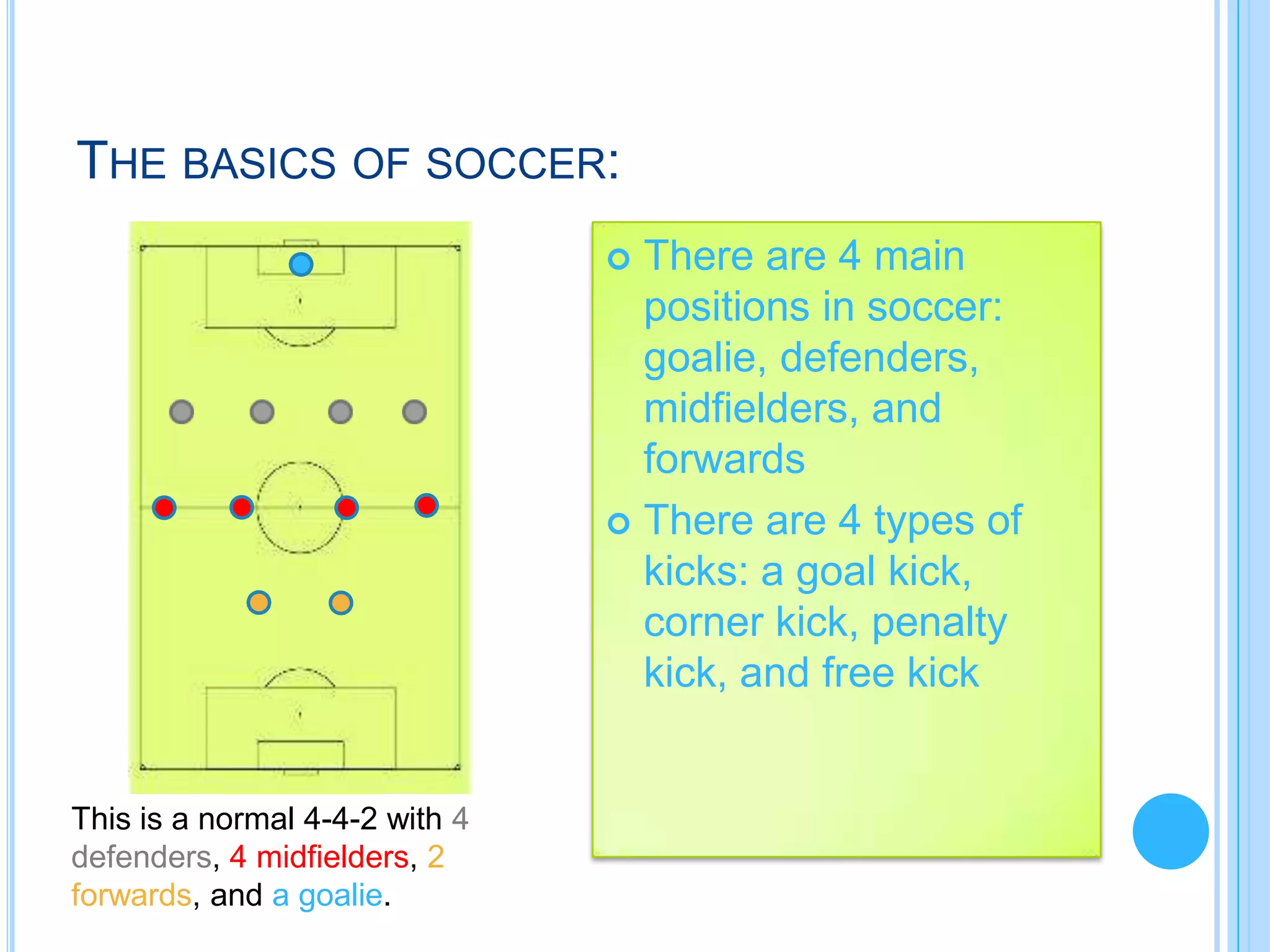 Soccer– how to kick a corner kick | PPTX