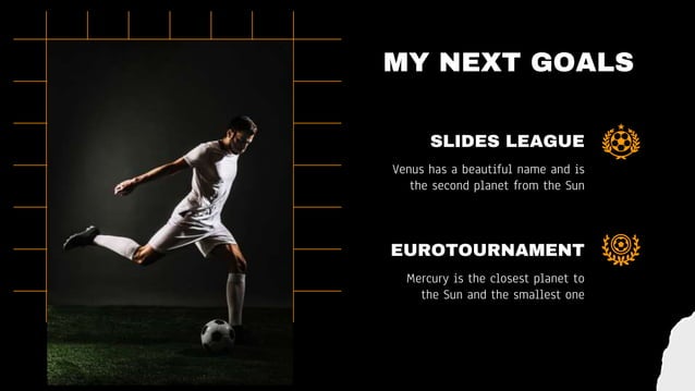 Soccer Player Portfolio by Slidesgo.pptx | Desktop Publishing ...