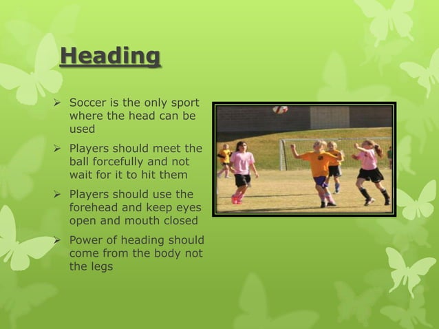 Coaching Soccer Slideshow | PPT