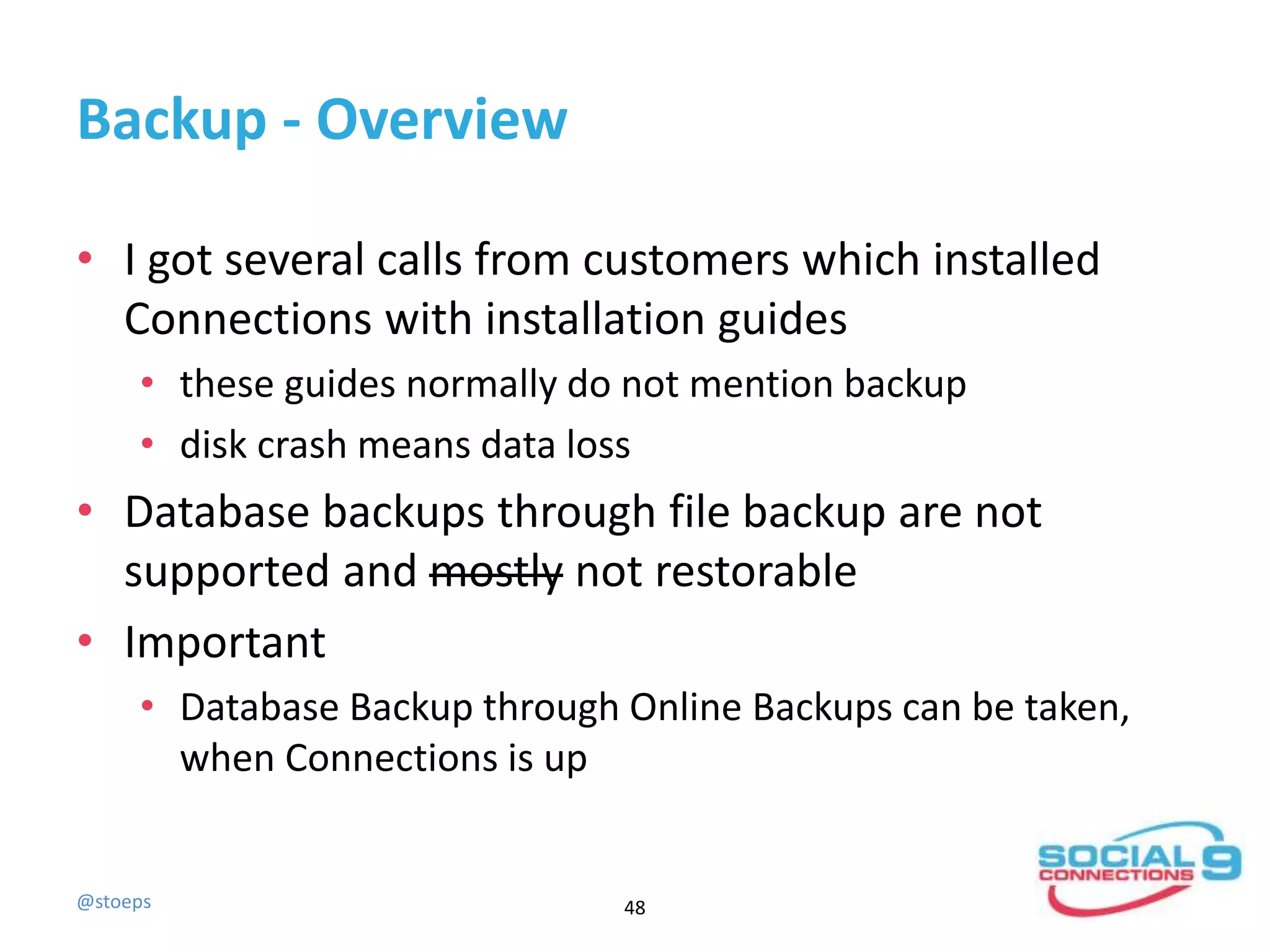 Best And Worst Practices Deploying IBM Connections | PPTX