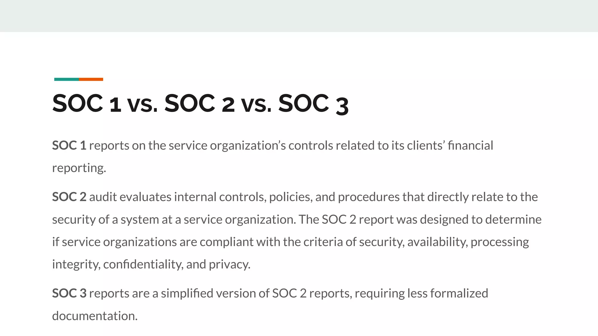 Soc Compliance Overview | PDF