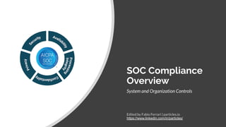 Soc Compliance Overview | PDF