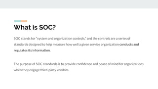 Soc Compliance Overview | PDF